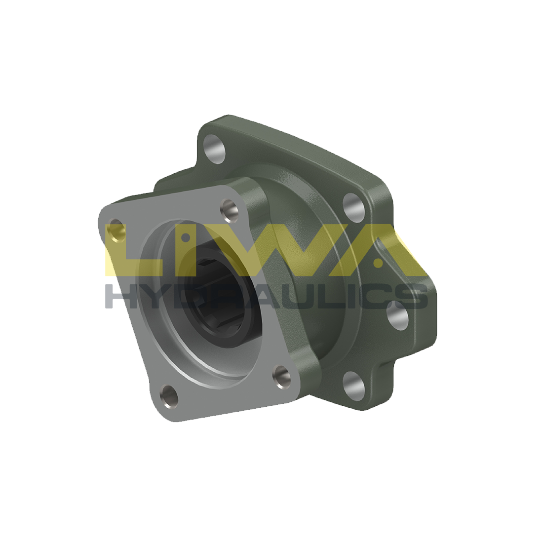 SAE B (PTO) - ISO (PUMP) ADAPTER - Liwa Hydraulic Equipment
